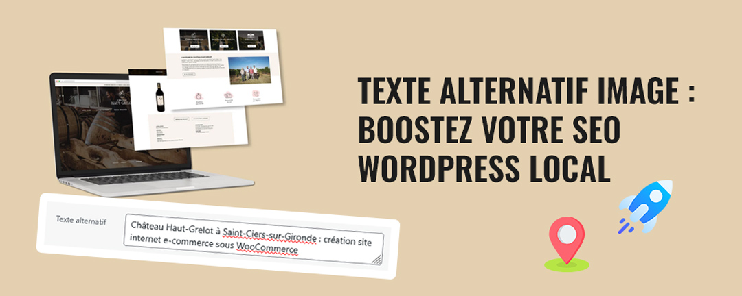 Texte alternatif image : boostez votre SEO WordPress local - Tibow Webdesign